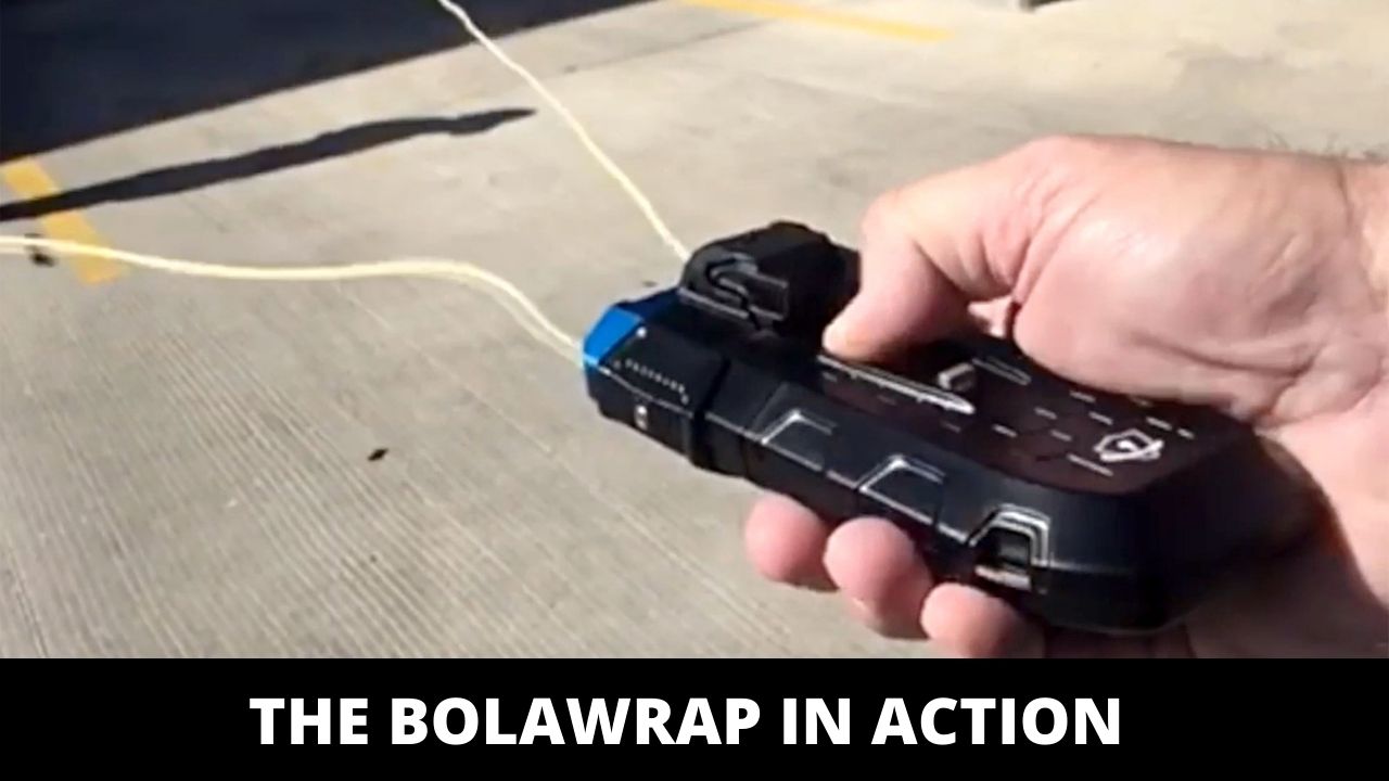 The BolaWrap in action - TheInformer